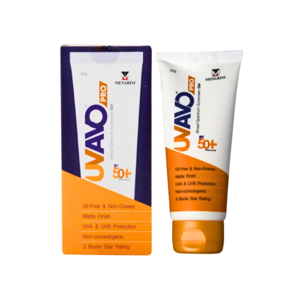 U.V. Avo Pro SPF 50+ PA++++ Gel – Skn Biome